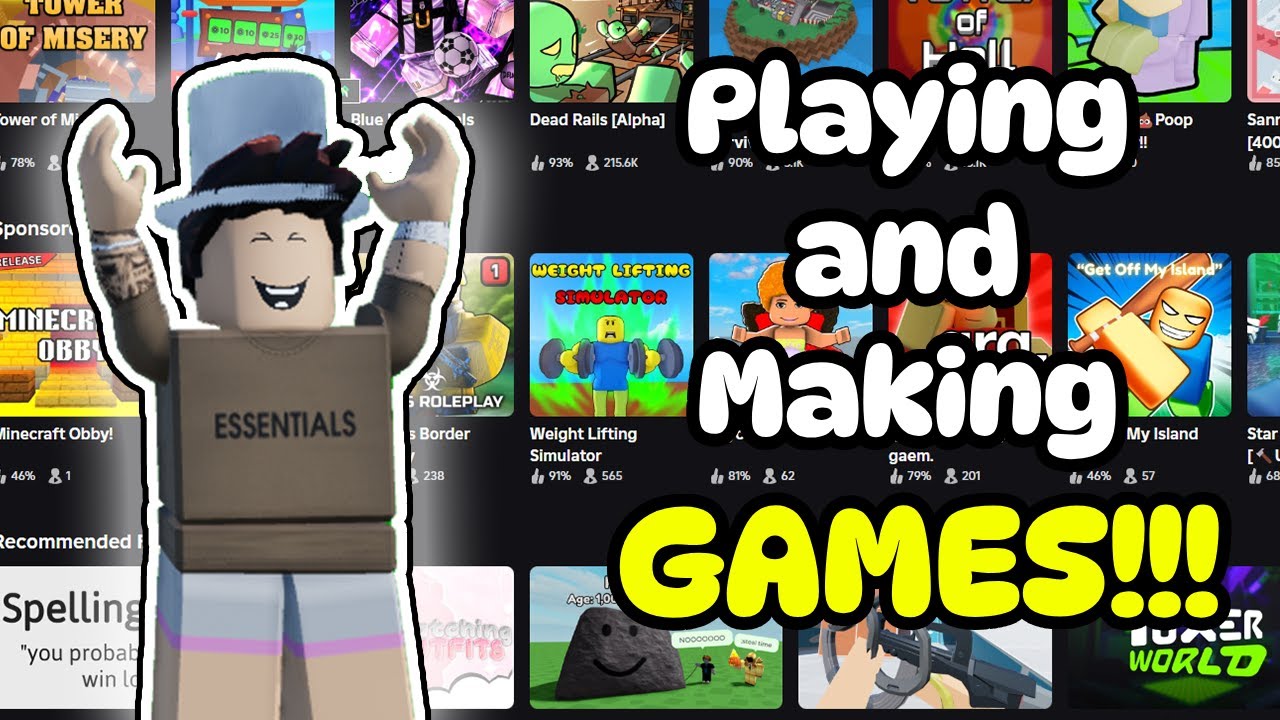 Playing and Making Maps for Eat🍴 & Poop💩 Sim! - YouTube