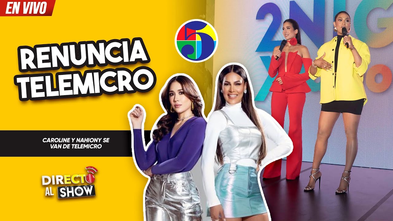 🔴 EN VIVO | Abandonan Medios Telemicro luego de ser humilladas ...