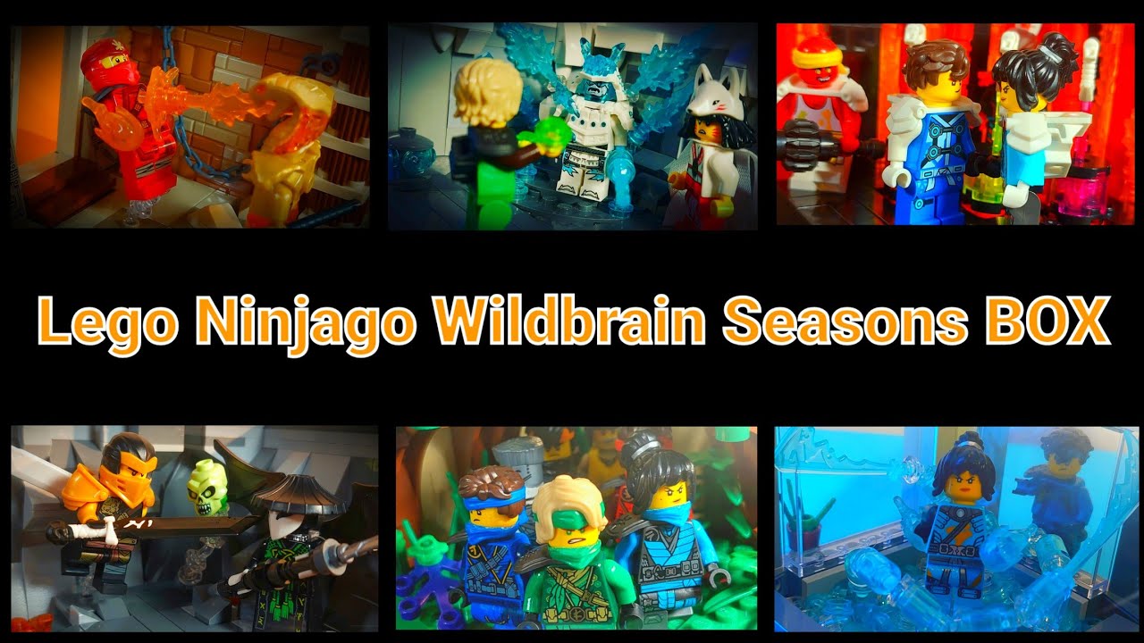 Lego Ninjago Wildbrain Seasons BOX ! ( 11-15 ) - YouTube