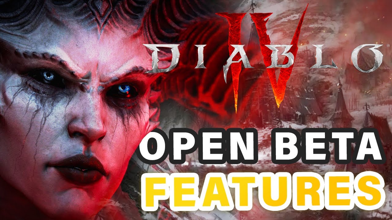 Open Beta Features And Starting Times For Diablo 4 Diablo 4 Beta Youtube