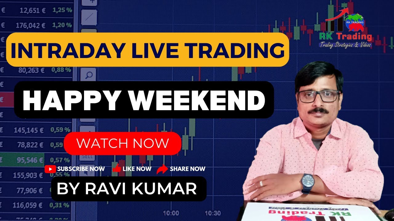Intraday Live Trading For 22nd Dec 2023 | Happy Weekend | Rk Trading ...