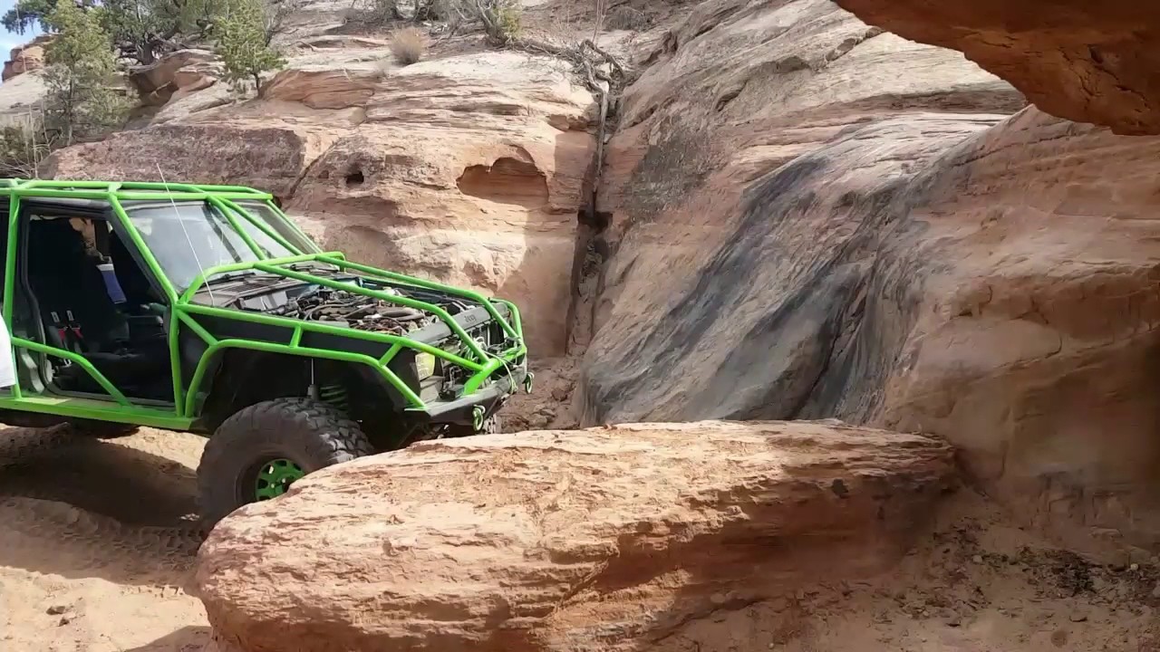 "Widow Maker" on the Metal Masher Trail, Moab, Utah - YouTube