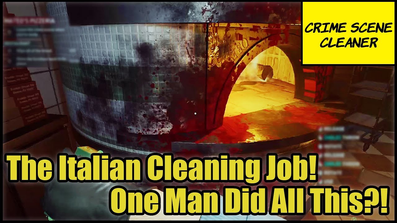 Crime Scene Cleaner EP10 -- The Italian Cleaning Job! One Man Did All ...