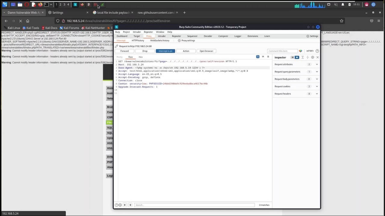 WEB GÜVENLİĞİ #5 - (File Inclusion Sömürülmesi LFI-RFI) - YouTube