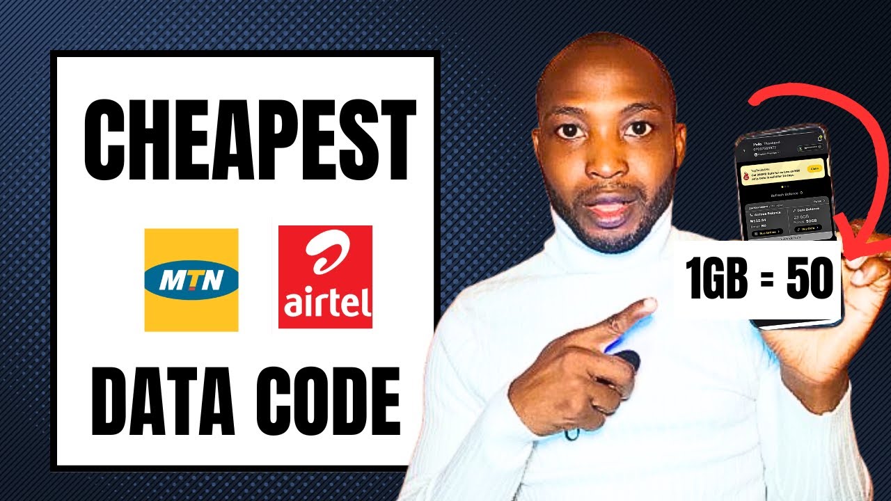 Code To Get Cheap DATA From MTN and AIRTEL | How To Buy cheap Data ...