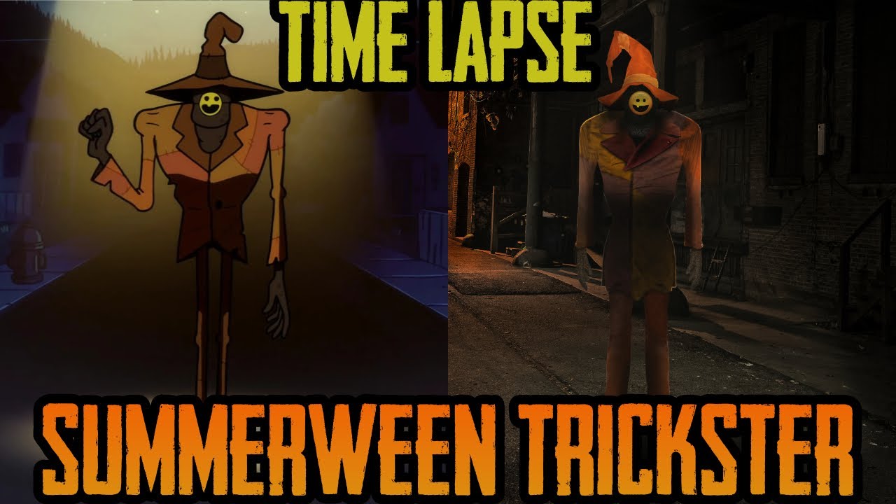 Time Lapse || The Summerween Trickster - YouTube