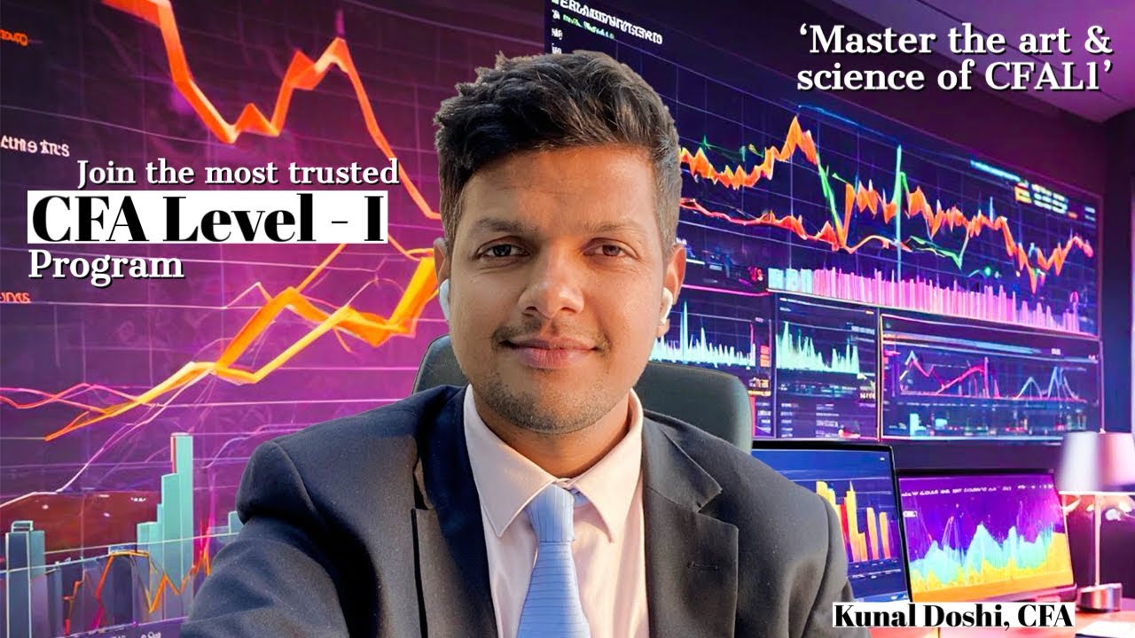 JOIN our CFA Level 1 Program | Master the art and science of CFAL1 | Kunal Doshi, CFA - YouTube