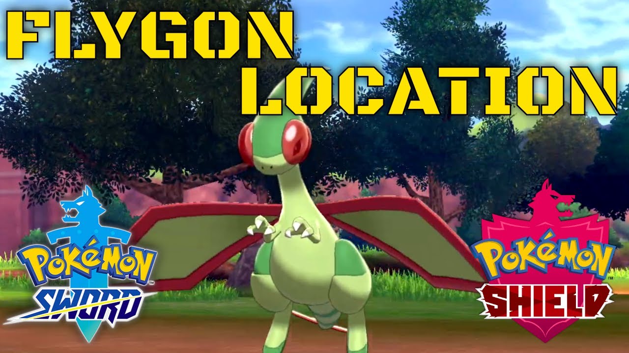 Pokemon Sword And Shield Flygon Location - YouTube