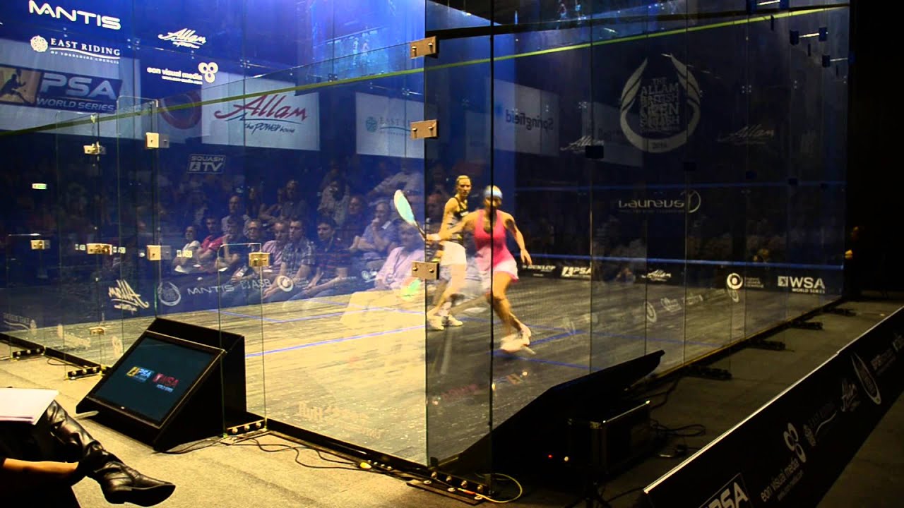 Laura Massaro v Sarah Kippax Squash Rally Allam British Open Quarter ...