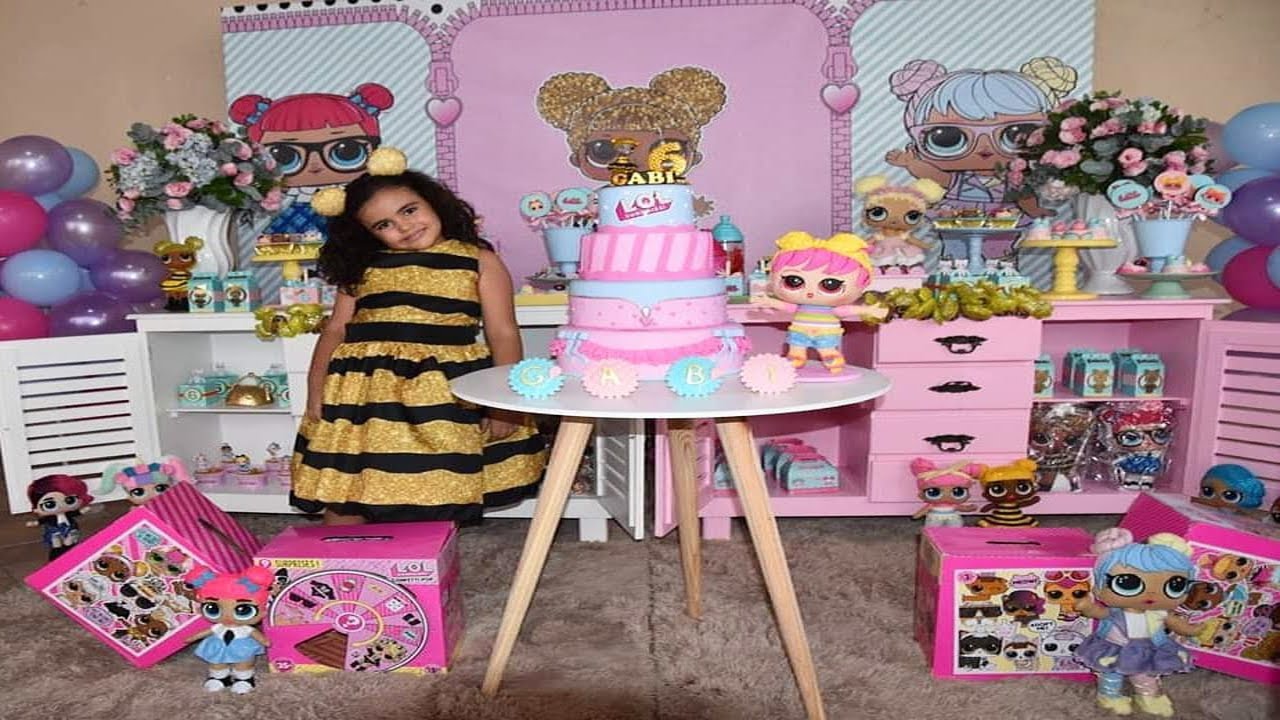 Festa LOL Surprise - Gabi 6 anos ! - YouTube