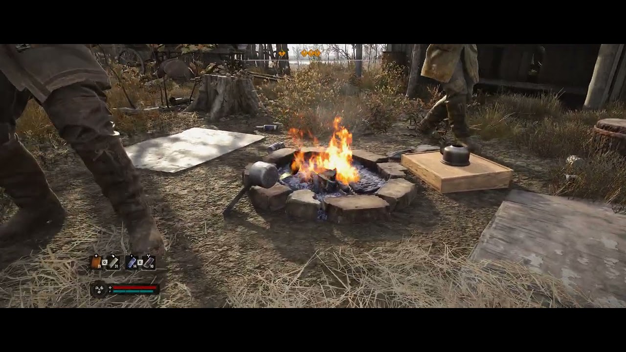 Campfire session gets interrupted in Stalker 2 - YouTube