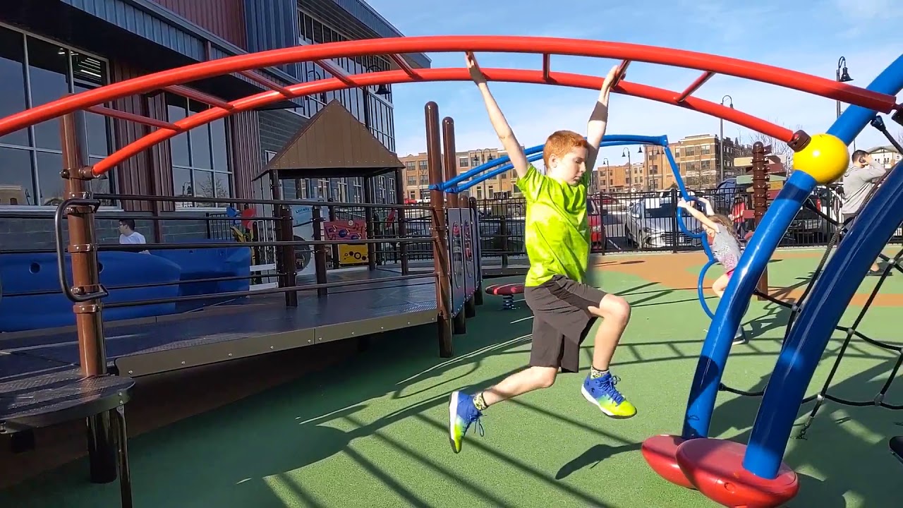At the Y playground - YouTube
