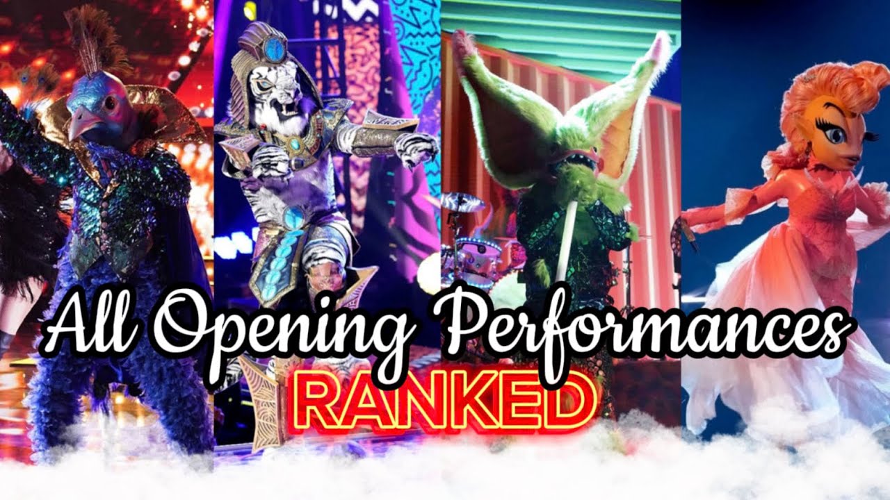 All Opening Performances Ranked | The Masked Singer Seasons 1-11 - YouTube