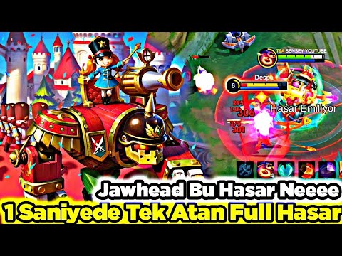 One-shot kill in 1 second, full damage Jawhead! My opponent drove me crazy! Mobile Legends