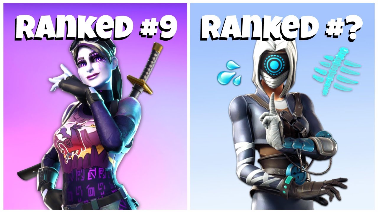 10 TRYHARD SKIN COMBOS In Fortnite Chapter 2 Season 4! (Fortnite Sweaty ...