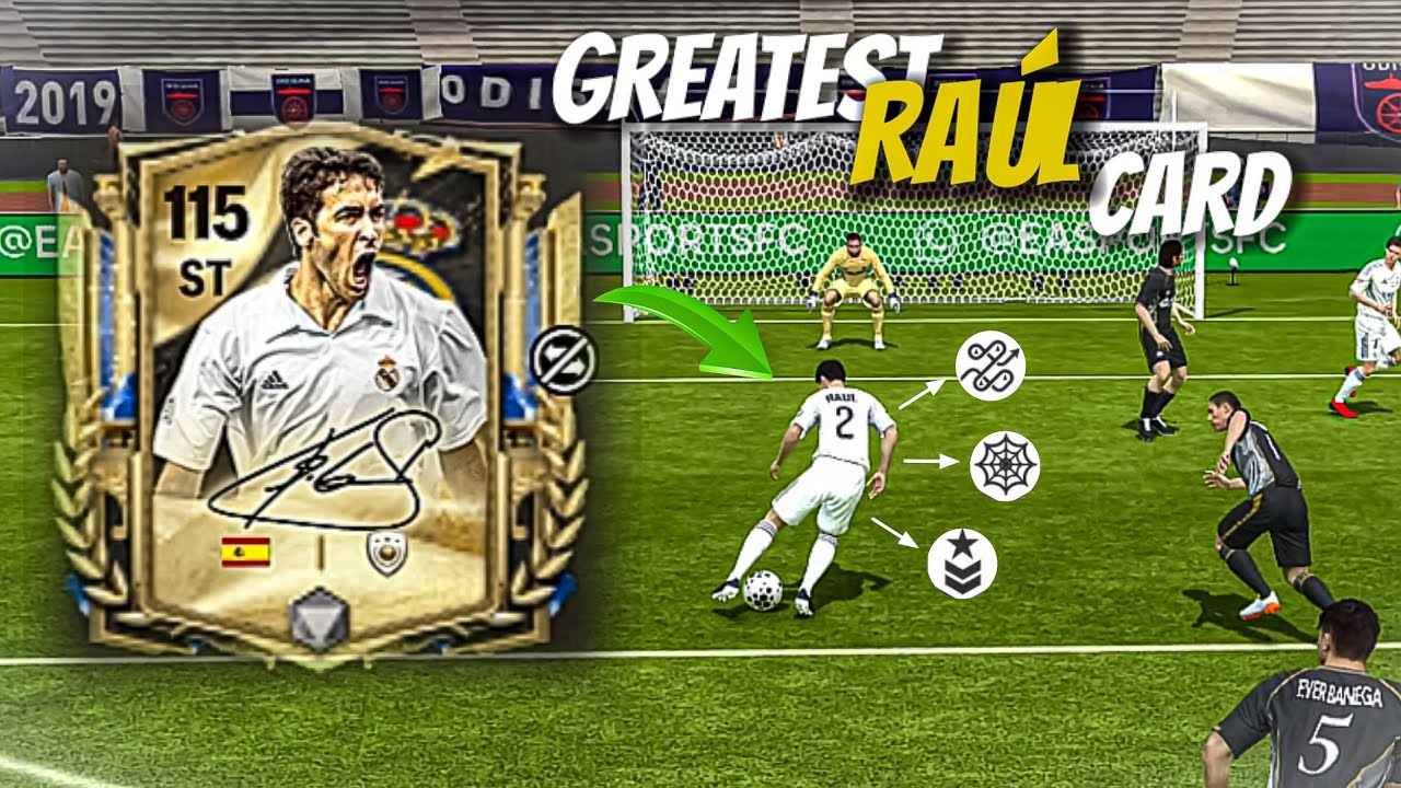 Raúl signature card is literally incredible|| 115 Raúl signature card ...