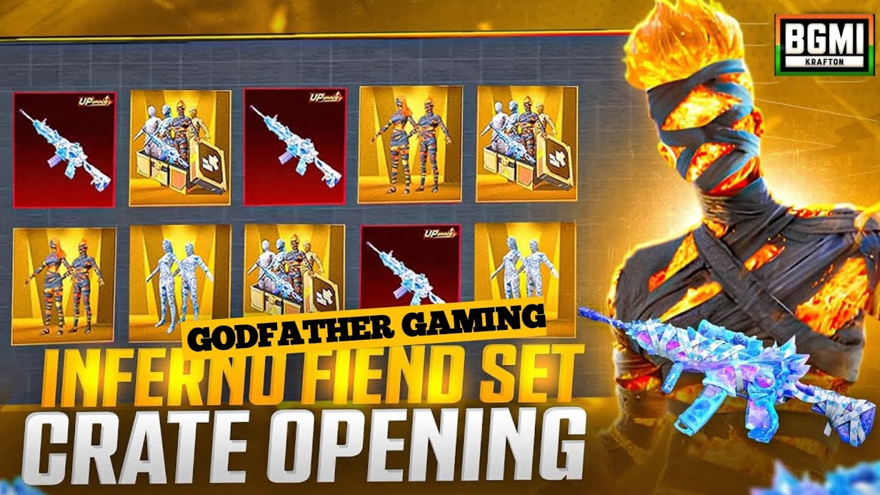 MUMMY SET CRATE OPENING I INFERNO (FIRE MUMMY) PUBGMOBILE #mummysuit # ...
