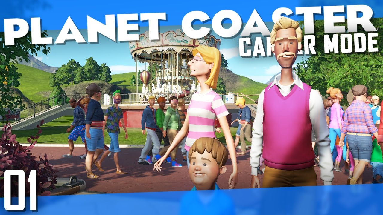 Planet Coaster Beta | Career Mode | Part 1 - YouTube