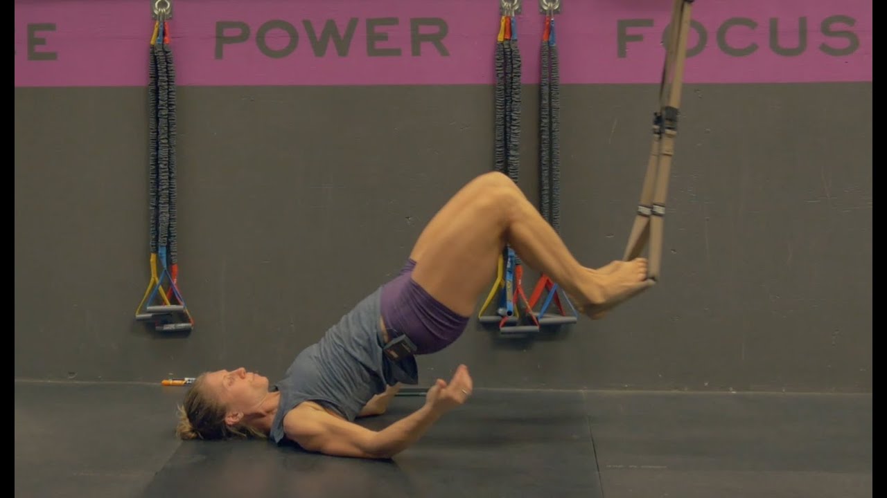 TRX Hamstring Curl - YouTube