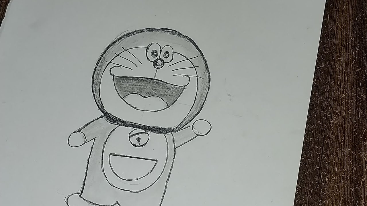 Doremon cartoon sketch commission me batao kisa ki drawing banae# ...