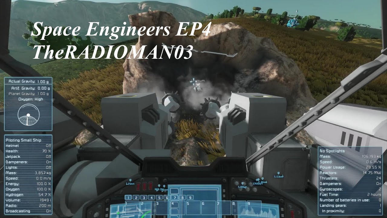 Space Engineers EP4 "Our First Ship" - YouTube
