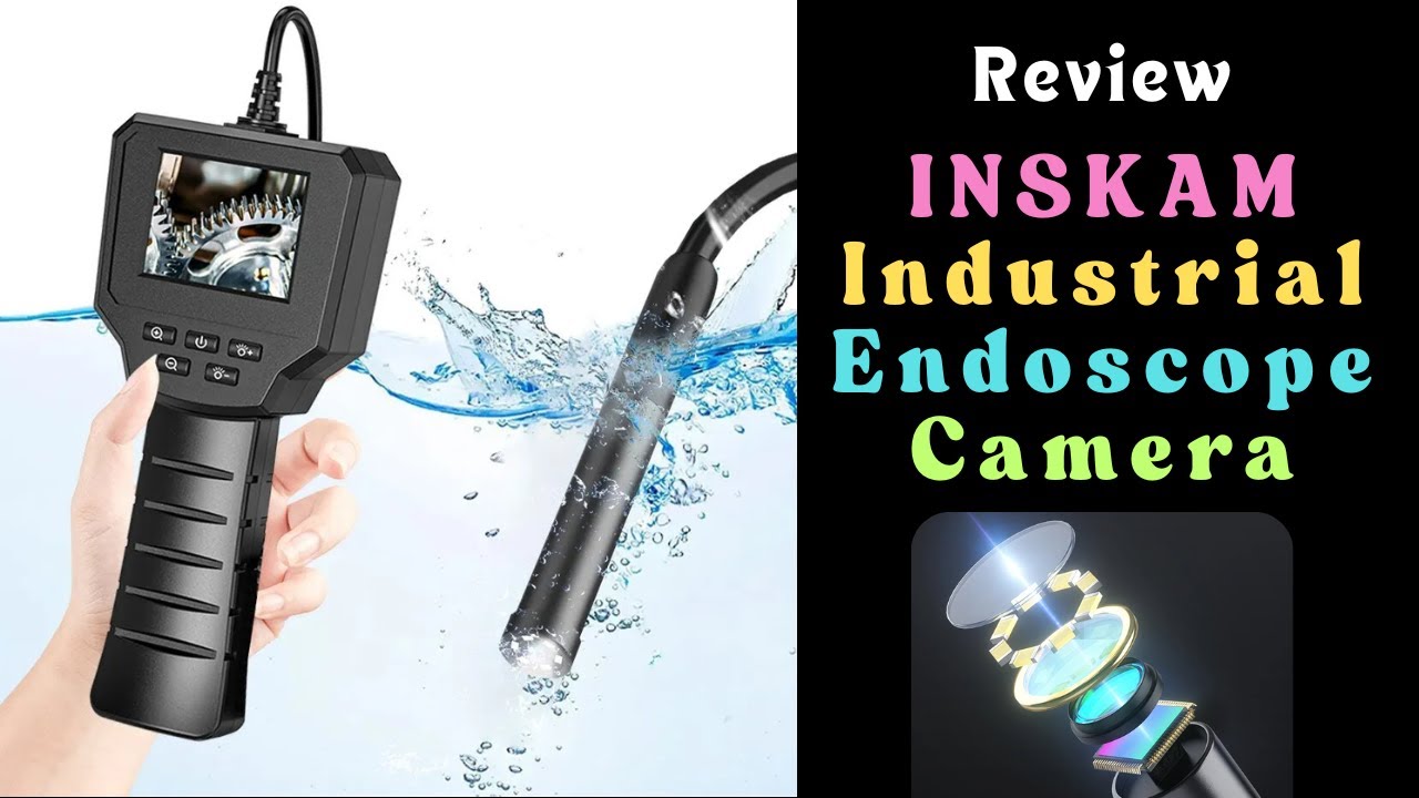 Industrial Endoscope Camera | INSKAM Sewer Pipe Borescope - YouTube