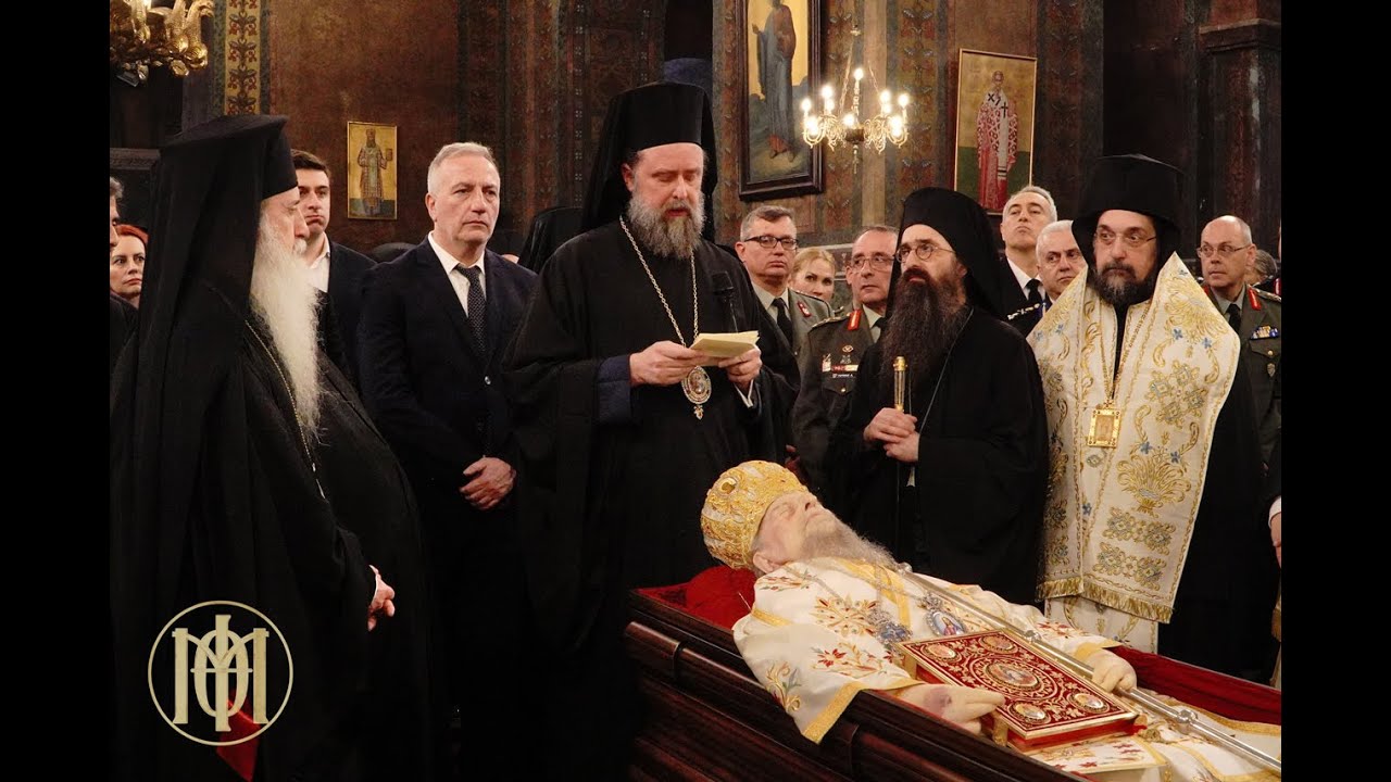 Ομιλία Ποιμενάρχου μας κ. Φιλοθέου ενώπιον του σκηνώματος μακαριστού ...