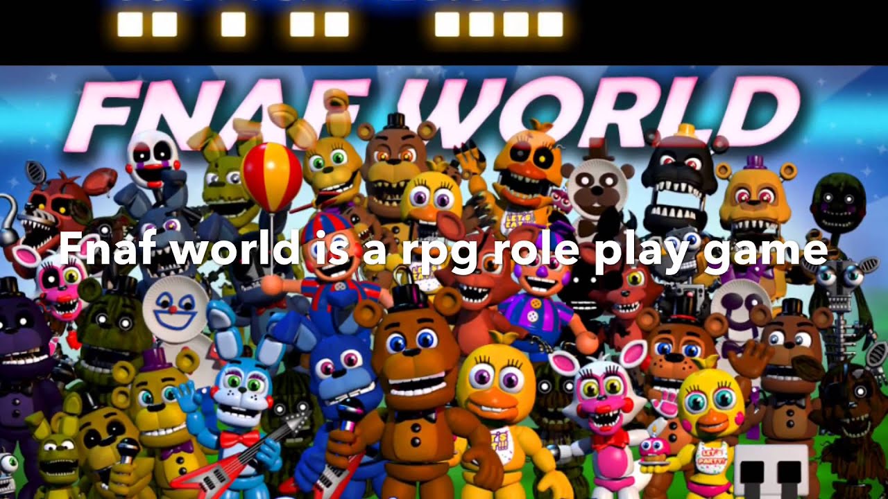 Fnaf world teaser - YouTube