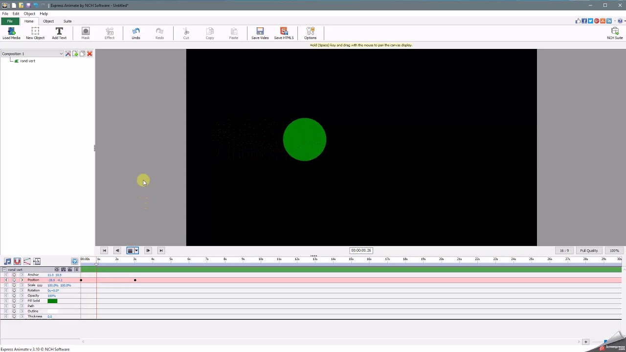 express animate 01 prise en main et déplacement - YouTube