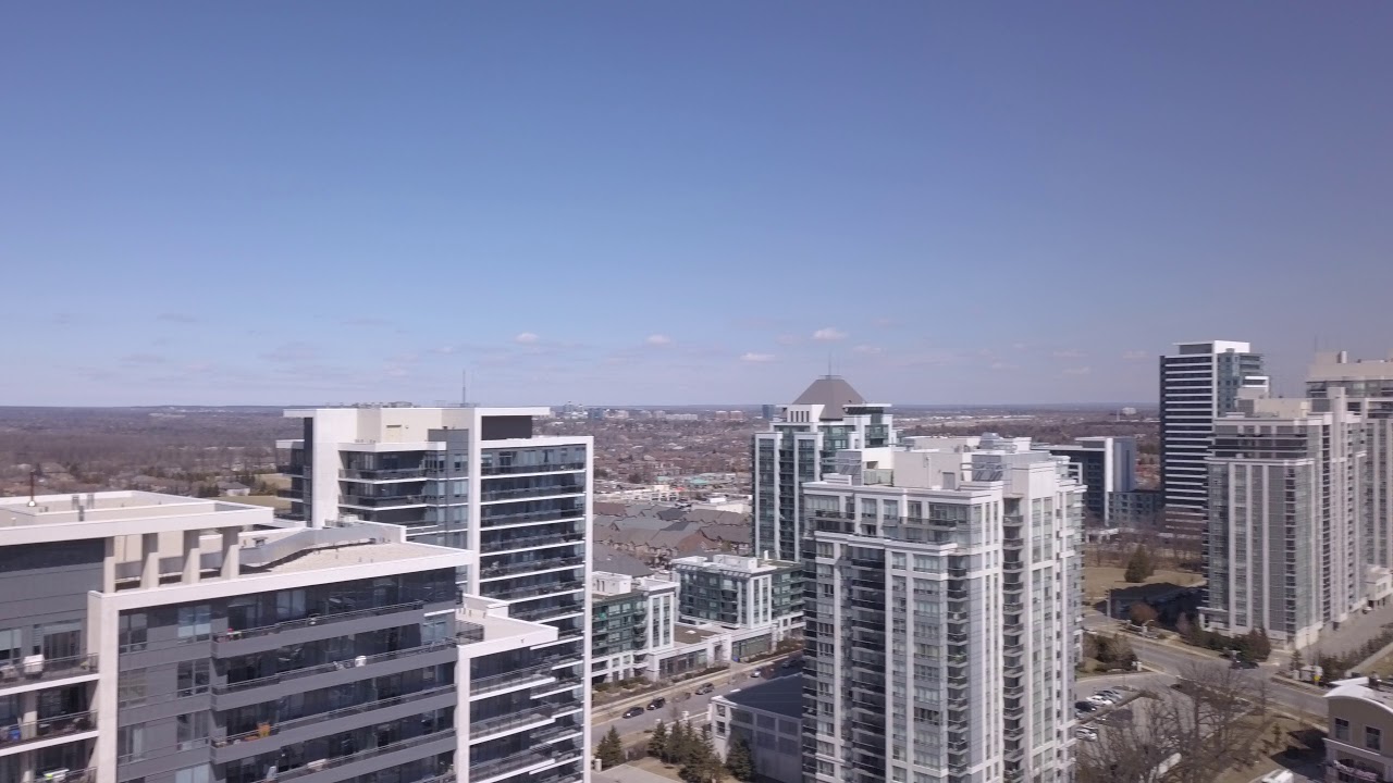 D'or Condos Thornhill - Panoramic View from 20th Floor - YouTube