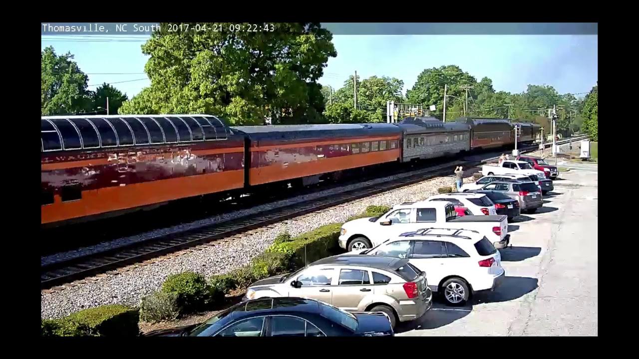 NW 611 Northbound ferry move @ Thomasville, NC - YouTube
