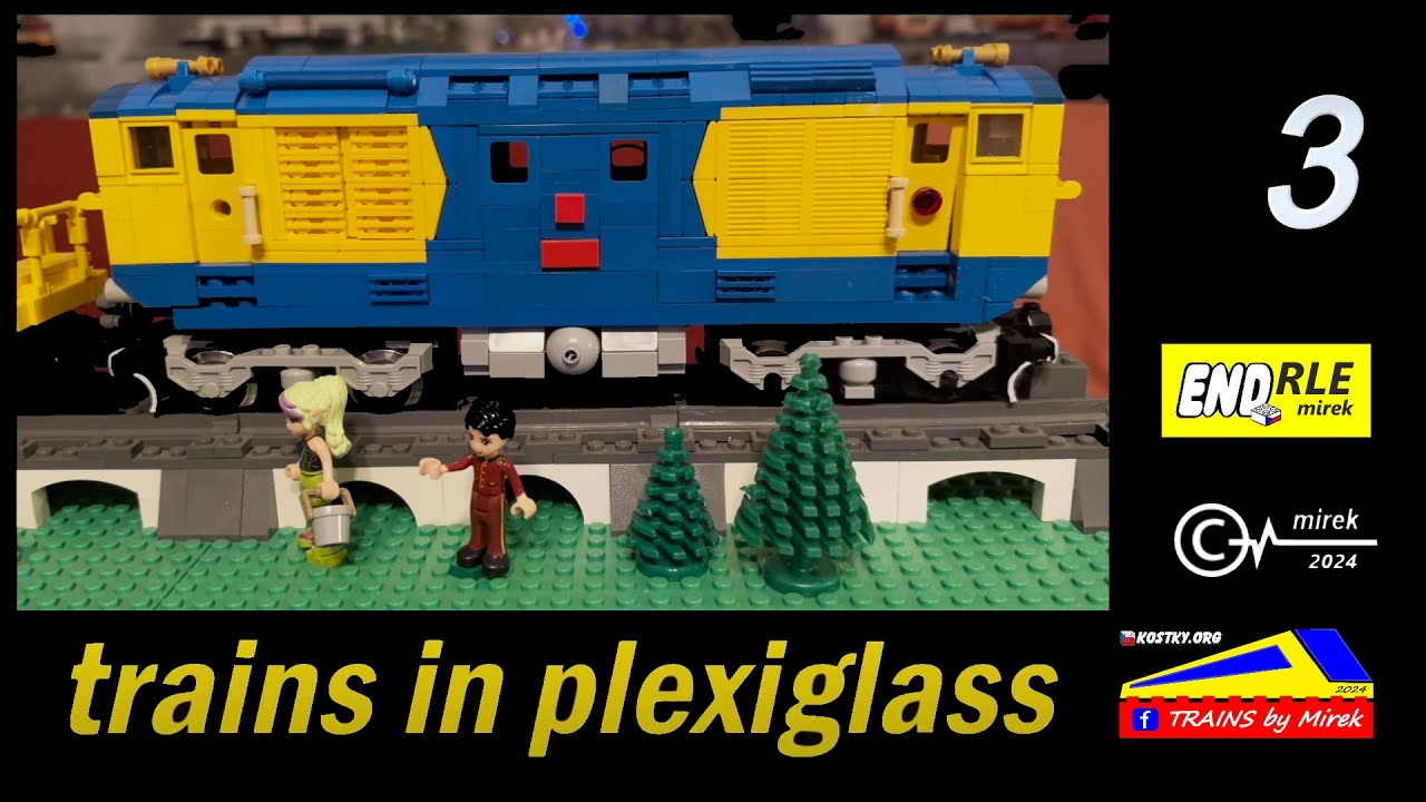 LEGO TRAINS DIORAMA "kyklop" - YouTube