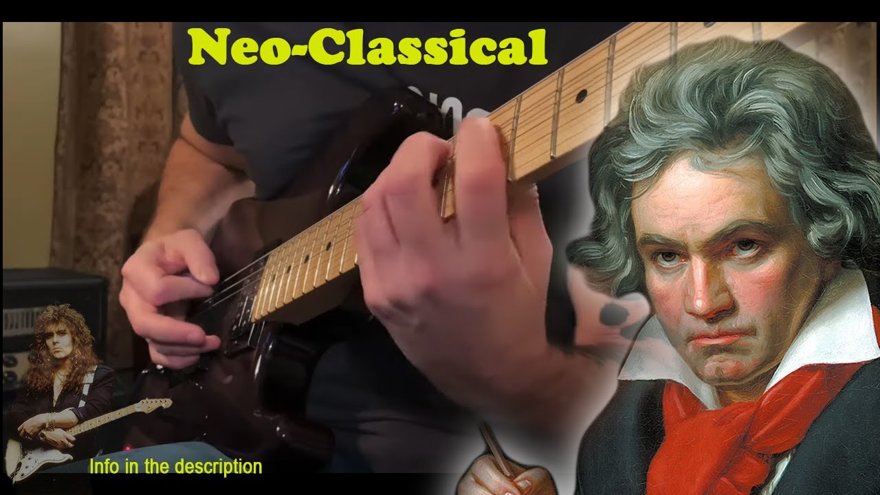 Advanced Soloing Example for Guitar - Neo Classical Style #guitar # ...
