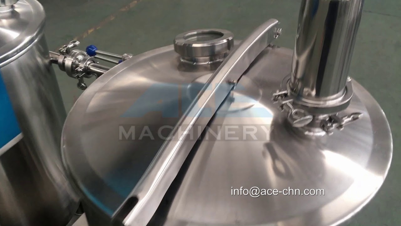 Portable Small CIP System 120L X2 - YouTube