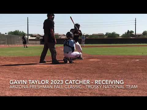 Gavin Taylor 2023 Catcher/INF/RHP - AZ Freshman Fall Classic - Trosky ...