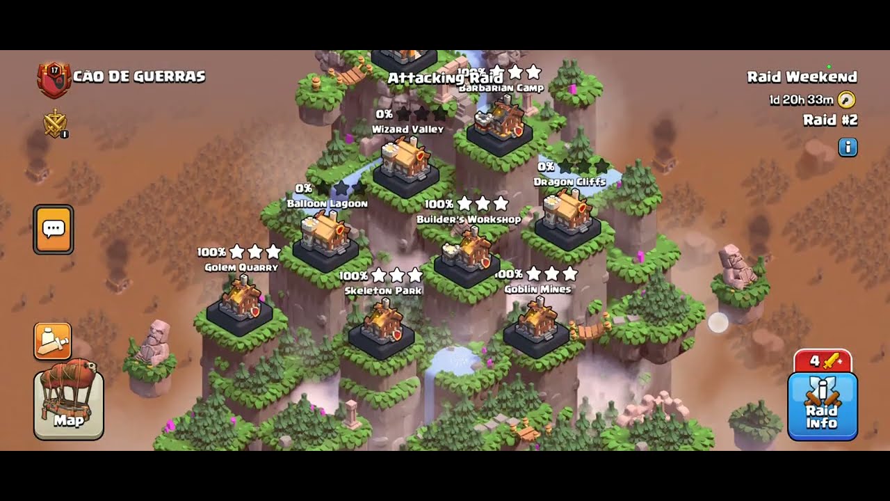 Epic Loot & Builder Base, Weekend Raid Wins in Clash of Clans! Near Death Victories! - YouTube