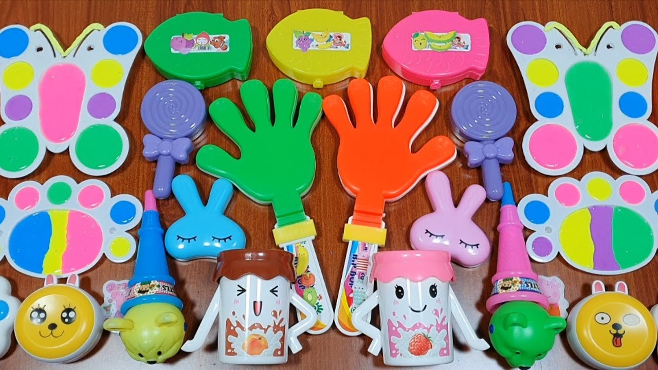 MIXING SO MANY NEW HOMEMADE SLIME WITH STORE BOUGHT SLIME !SATISFYING ...