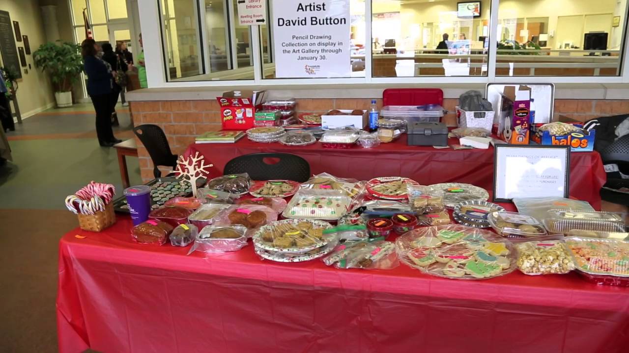 Relay for Life Holiday Bazaar at the Kendallville Public Library - YouTube