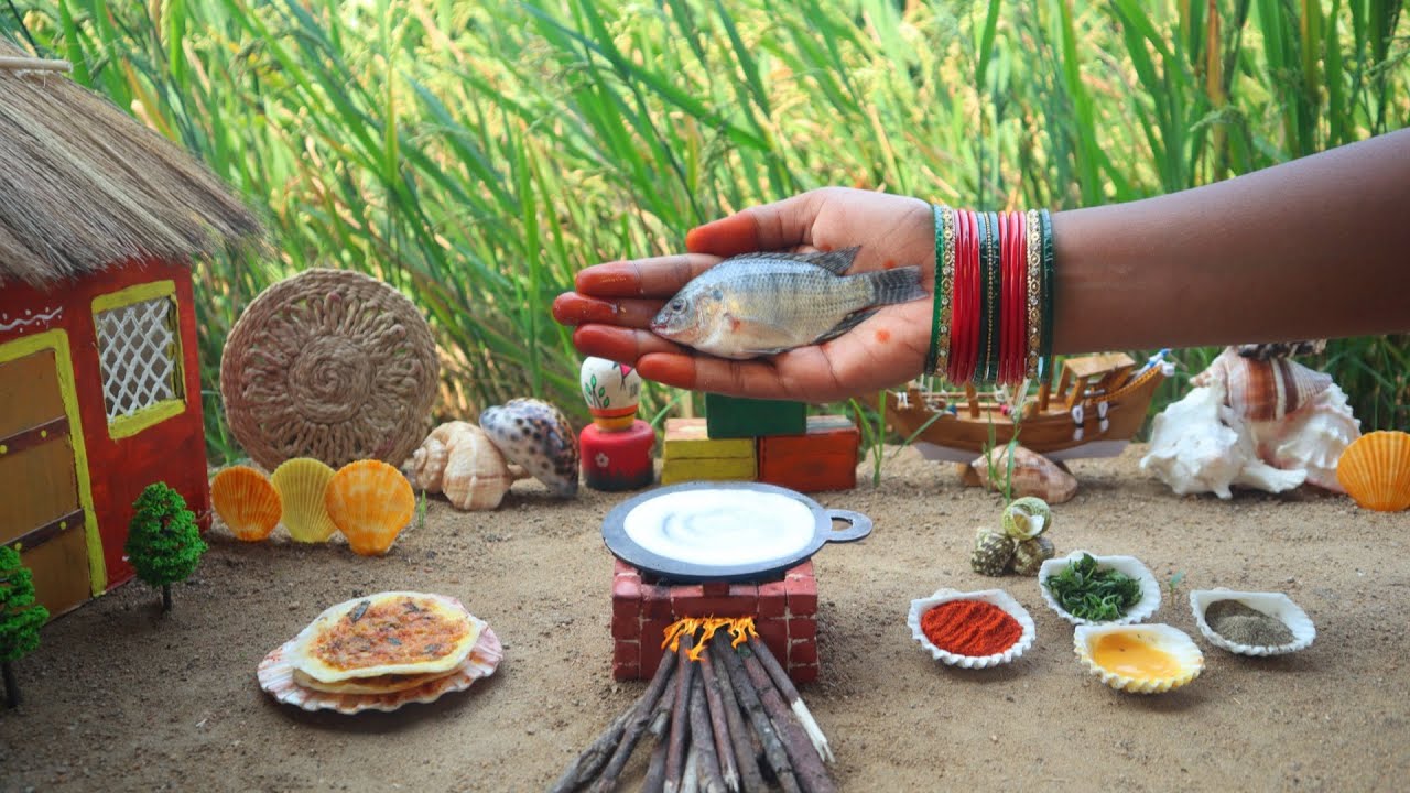 Miniature Full Fish Masala Dosa | Fish Dosa | Mini Foodkey - YouTube