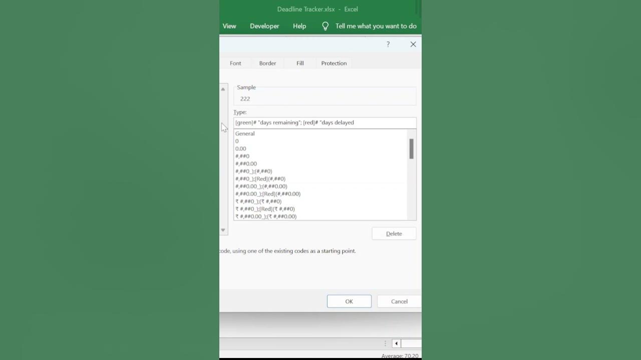 How to Format a Deadline Tracker in Excel? #excel #exceltips #exceltricks #youtube #shorts # ...