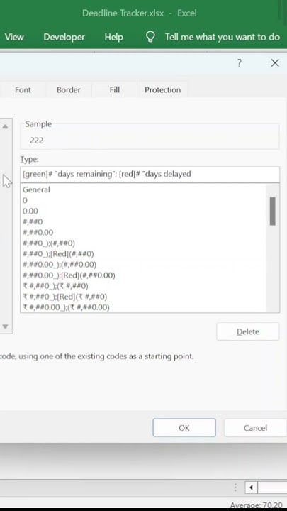 How to Format a Deadline Tracker in Excel? #excel #exceltips #exceltricks #youtube #shorts # ...