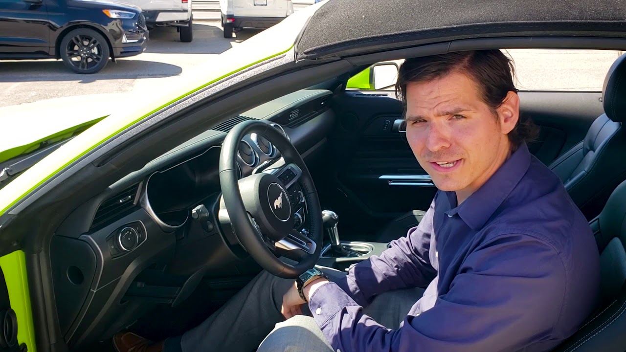 A Hidden Compartment on the 2020 Ford Mustang?! - YouTube