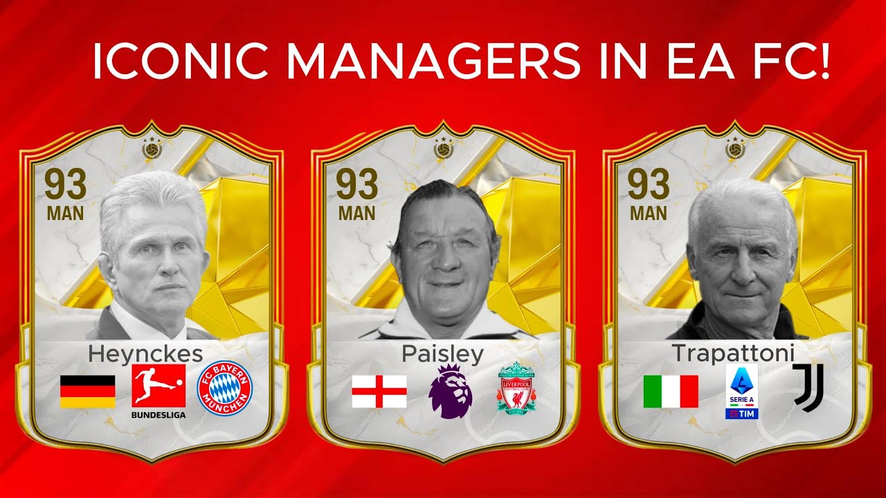 IMAGINE IF EA ADD ICONIC MANAGERS TO EA FC! Ft. Heynckes, Paisley ...