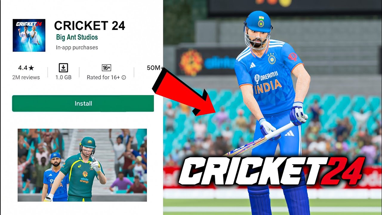 How to Download Cricket 24 in Android | How to play Cricket 24 in ...