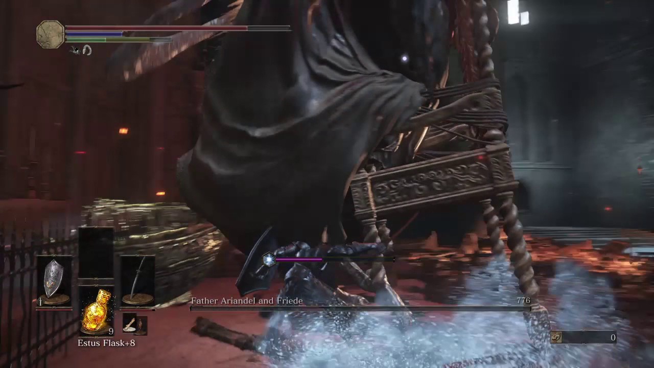 Ds3 ashes of ariandel final boss - YouTube