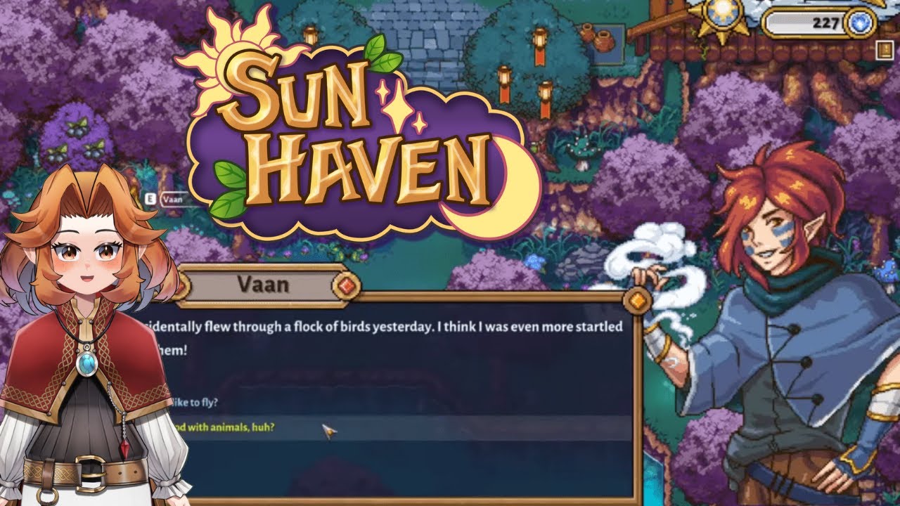 【Sun Haven】 Farming at Nel'vari!!! - YouTube