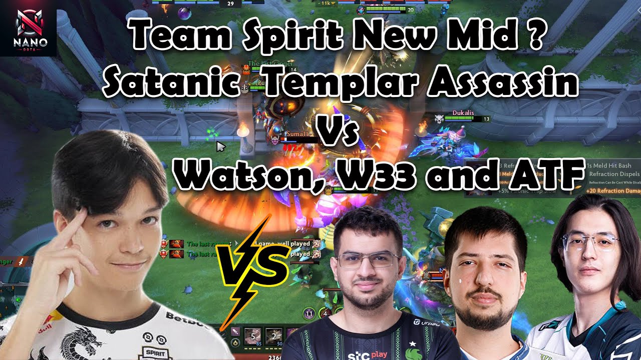 Satanic Templar Assassin Midlane, Is He Team Spirit New Mid lanner? # ...