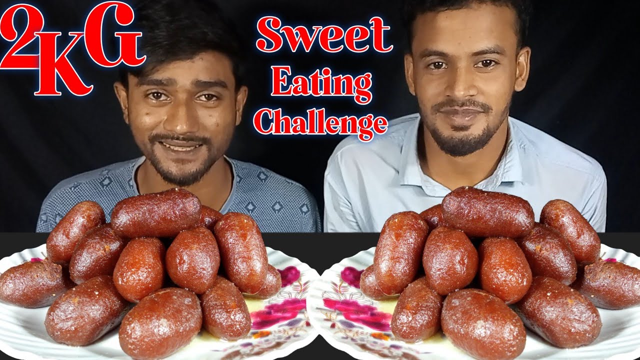 1Minuts 2kg Sweets Eating Challenge. 2kg Sweet Eating Challenge. RS ...