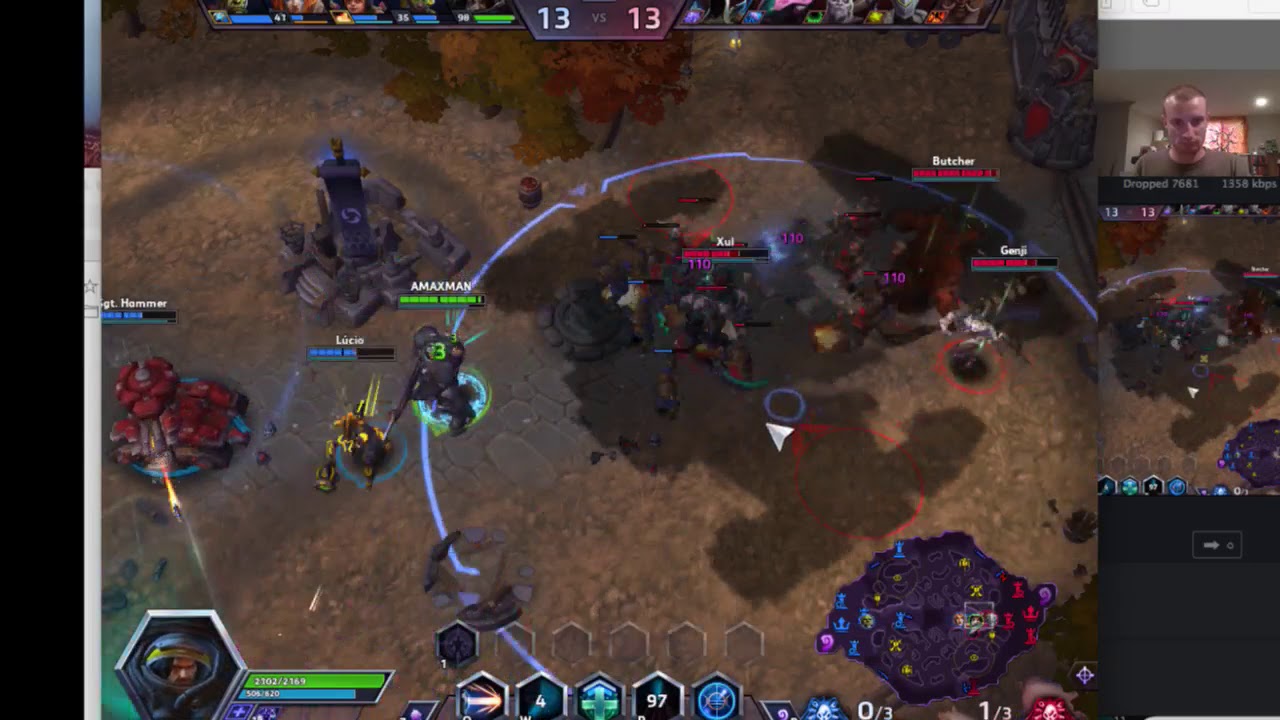 HotS Heroes of the Storm Jim Raynor DEFEAT well that was like torture ...