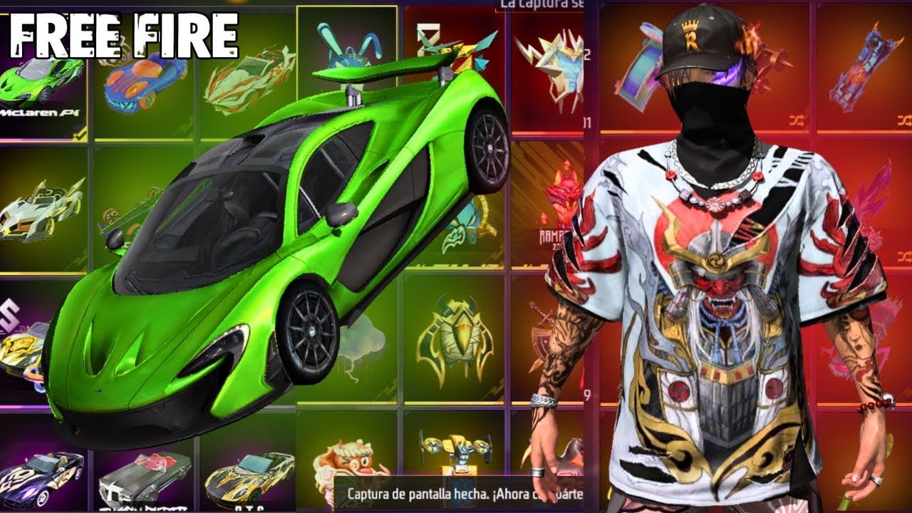 MOSTRANDO mi CUENTA de FREE FIRE😱 | Skins, autos y mi colección ...